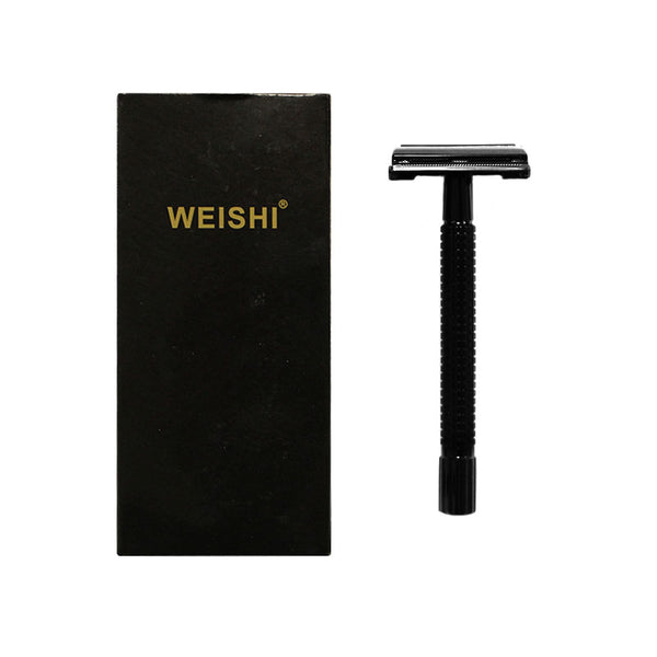 WEISHI Shaving - 9306 PVD-L BLACK Long Handle Safety Razor ...
