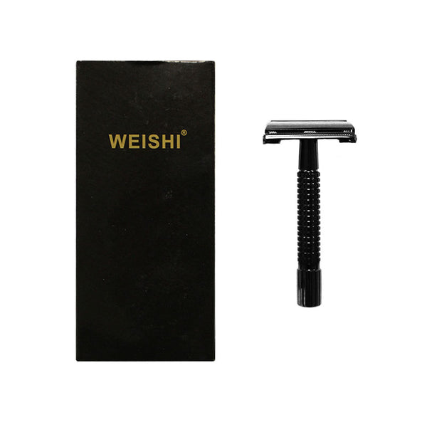 WEISHI Shaving - 9306 PVD BLACK Short Handle Safety Razor ...