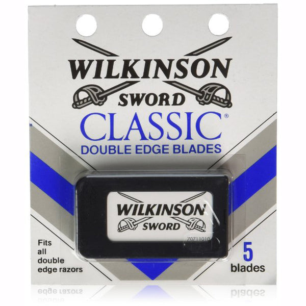 Wilkinson Sword Classic Double Edge Razor Blades 5 Pack – Groomatorium Inc